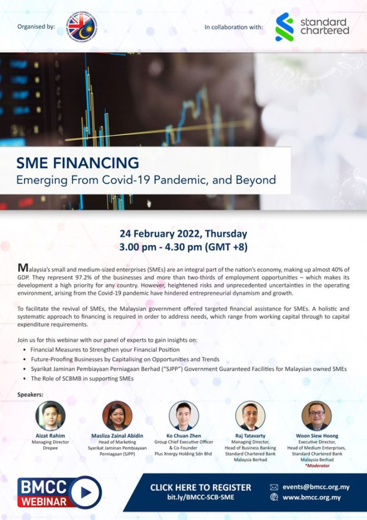 SME Financing – Emerging From Covid-19 Pandemic, and Beyond – British Malaysian Chamber Of ...