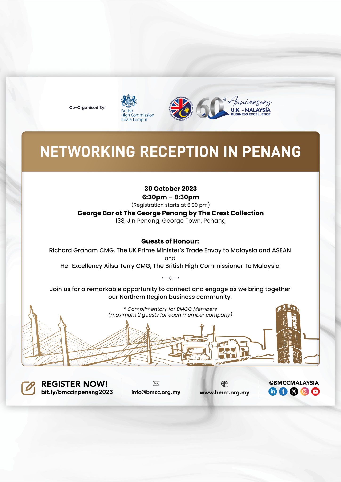 Networking Reception in Penang – British Malaysian Chamber Of Commerce ...