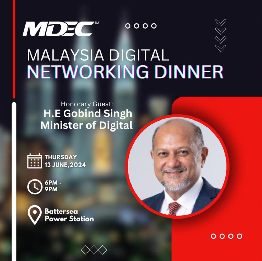 MDEC | Malaysia Digital Networking Dinner – British Malaysian Chamber ...
