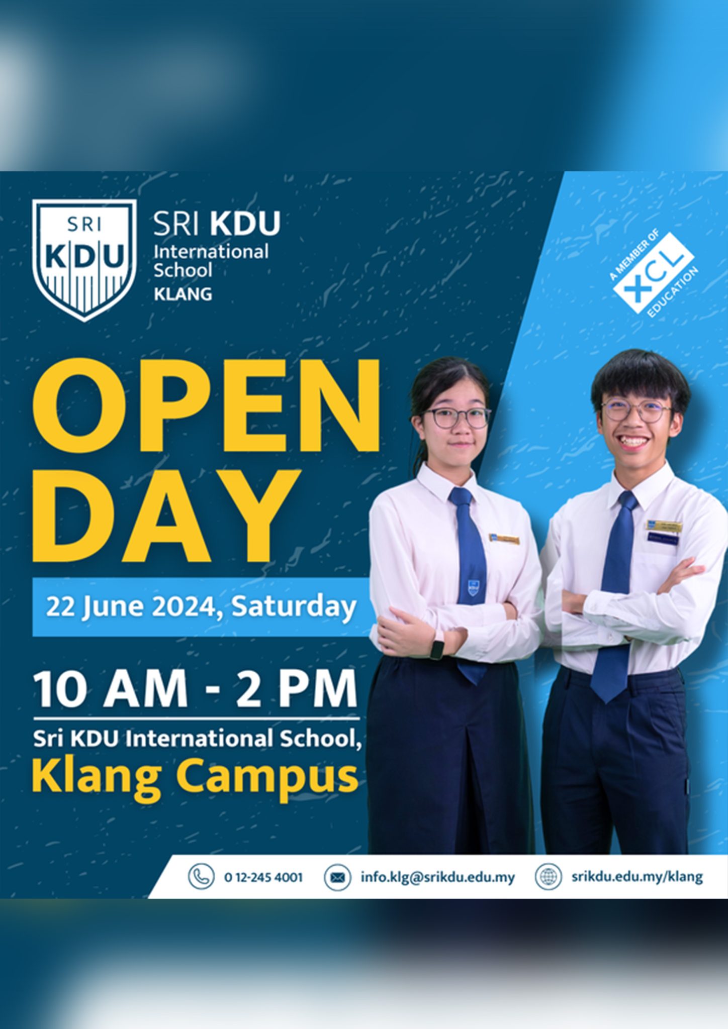 XCL Education | Mark Your Calendars for the Sri KDU International ...