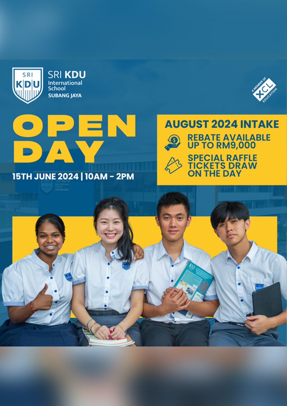 XCL Education | Join the August 2024 Intake with Sri KDU International ...