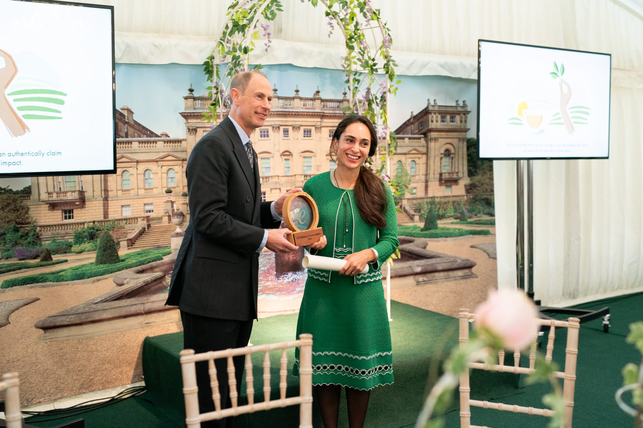 Ahmad Tea Handed the King’s Award for Sustainable Development by HRH ...