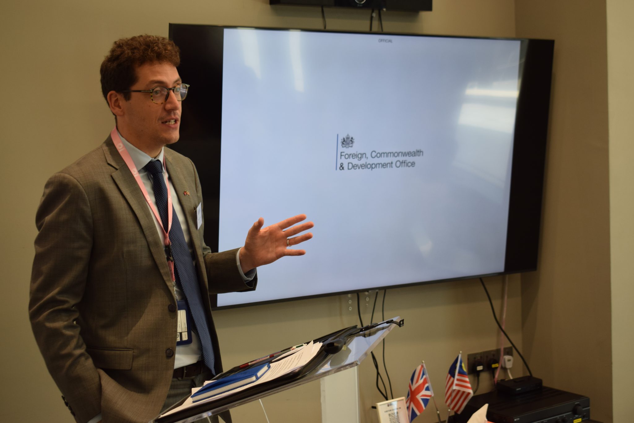 BMCC Hosts Exclusive Briefing Session with Dr. Fergus Cumming, Deputy ...