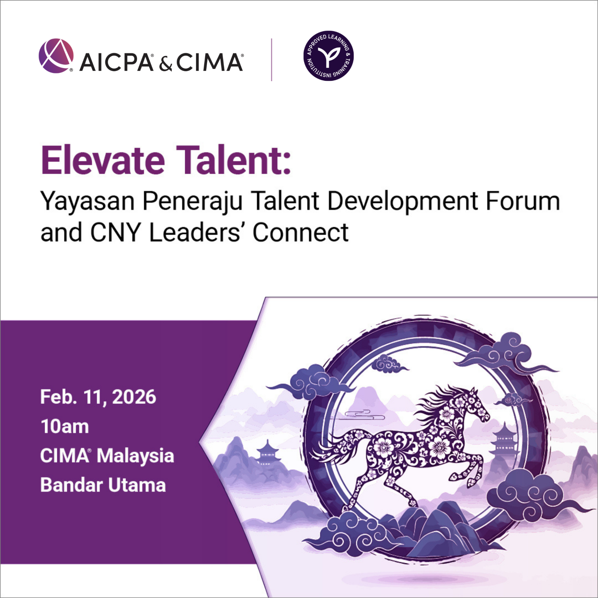 CIMA | Feb 11 – Elevate Talent: Yayasan Peneraju Talent Development ...